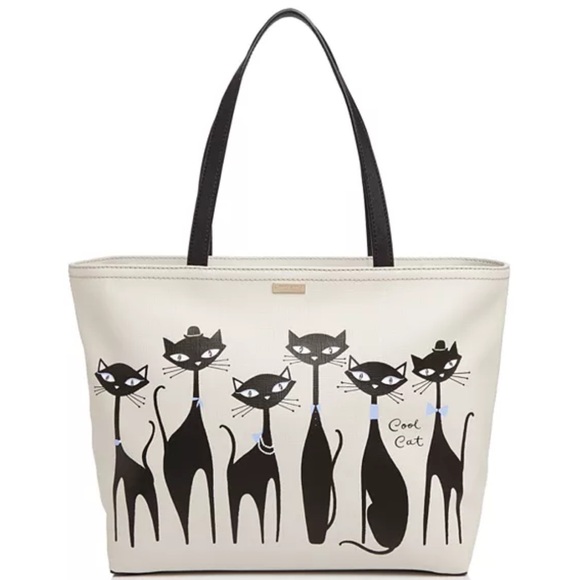 kate spade | Bags | Rare Authentic Kate Spade Jazz Things Up Cool Cat ...